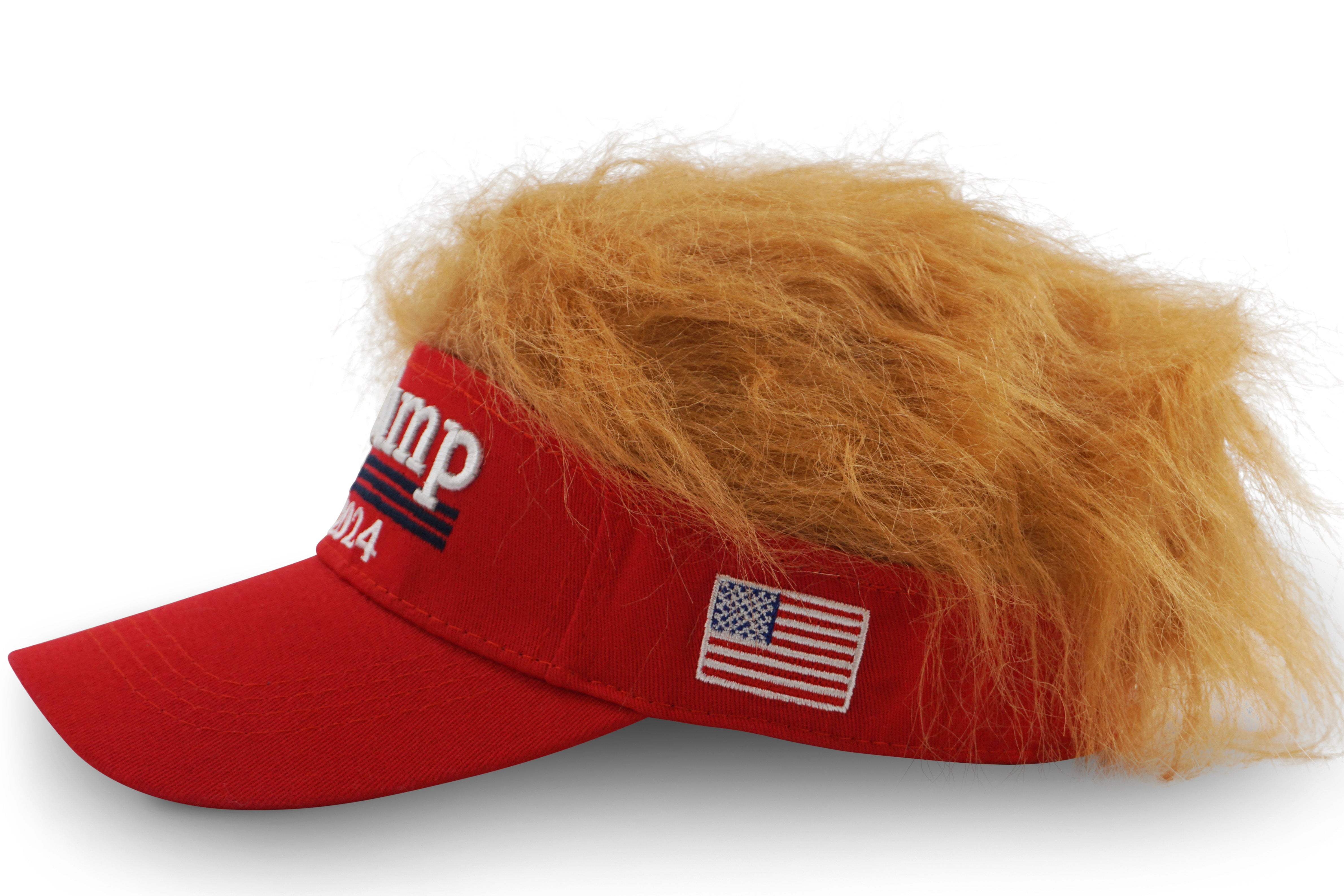 TRUMP HAIR VISOR HAT – Abe's Gifts Washington DC