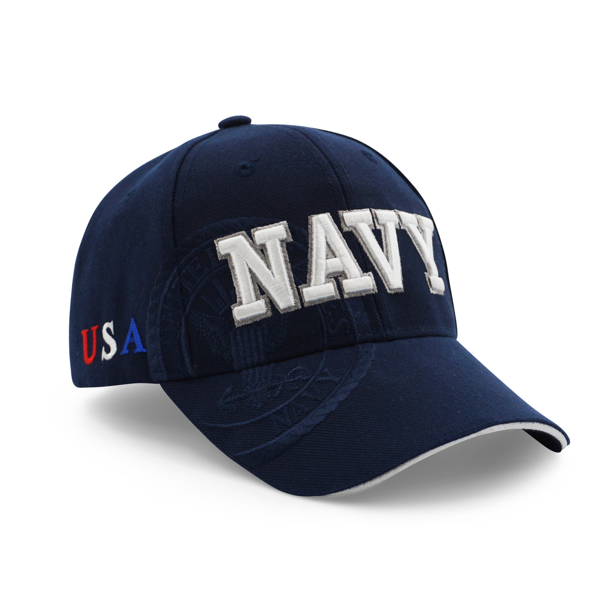 Embroidered NAVY Baseball Cap – Abe's Gifts Washington DC