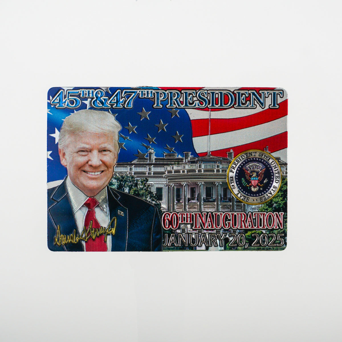 60th Presidential Inauguration Rubber Magnet – Abe's Gifts Washington DC