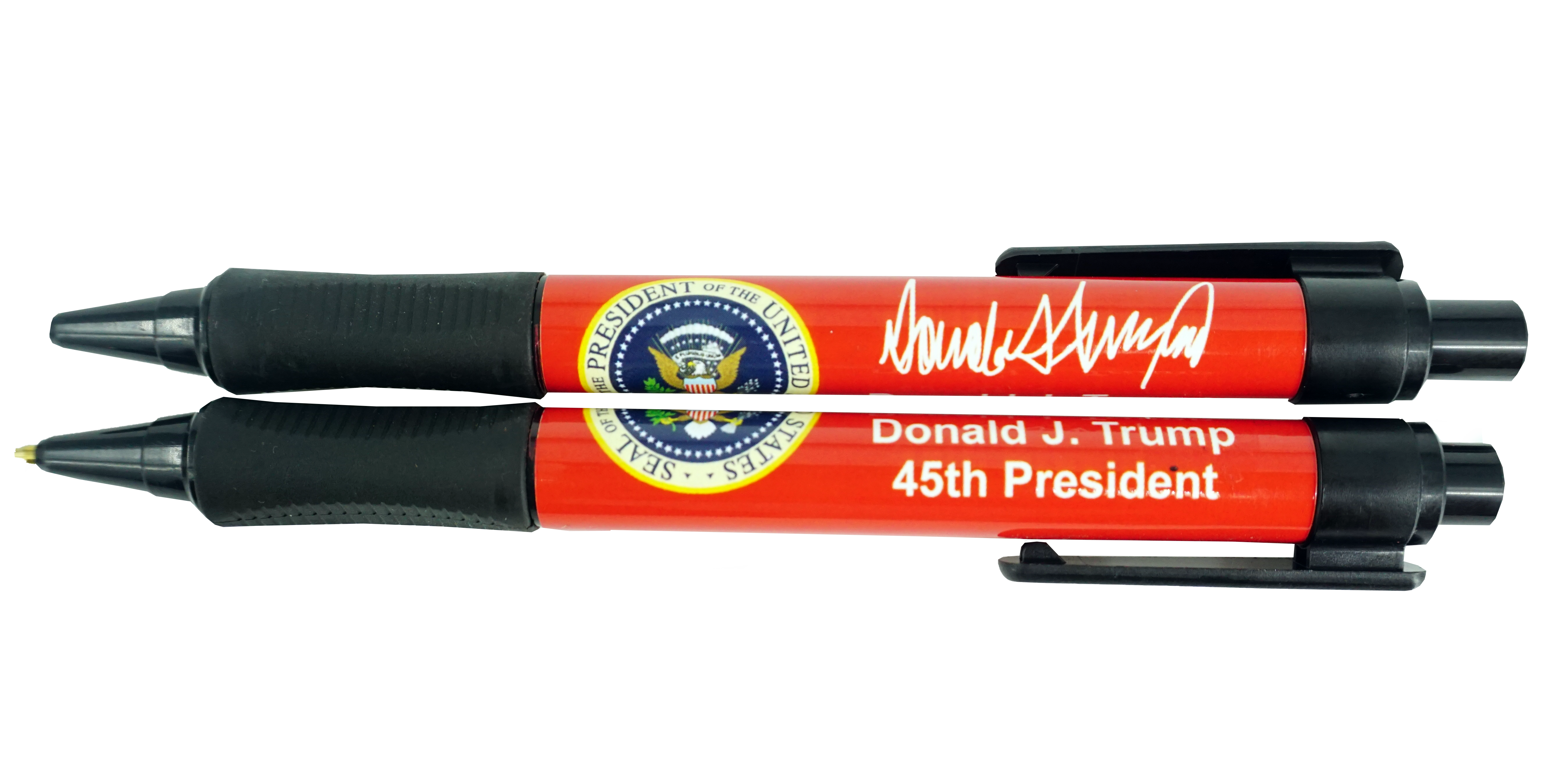 45th President Donald Trump Signature Individual Pen – Abe's Gifts ...