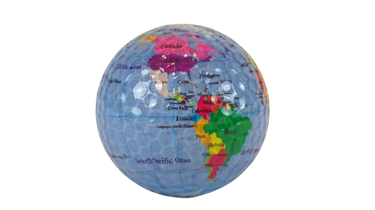 Golf Ball World Globe – Abe's Gifts Washington DC